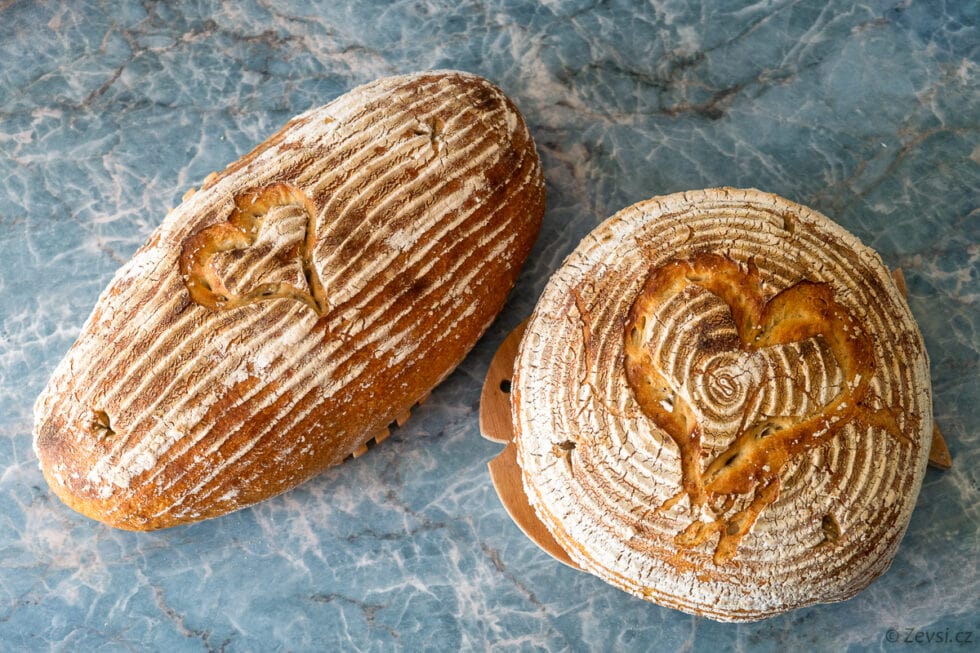 Základní recept na kváskový žitno-pšeničný chléb Šumava - Zevsi.cz